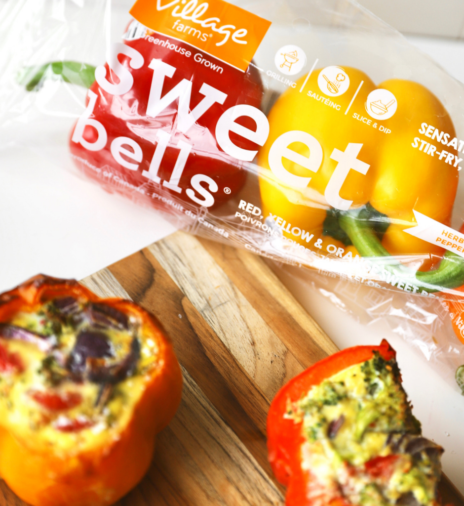 Roasted Egg Stuffed Peppers | Village Fresh® Greenhouse Grown